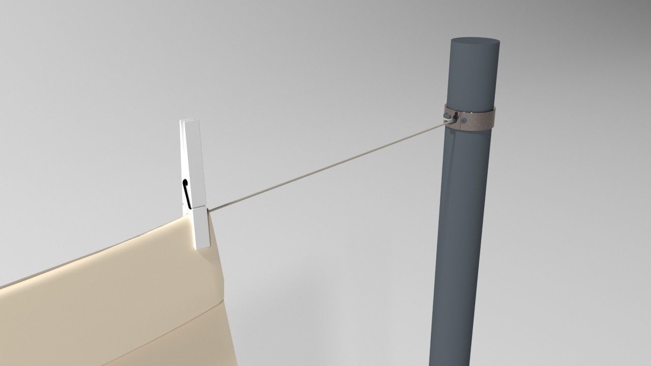 Clothes hanging free 3D model | CGTrader