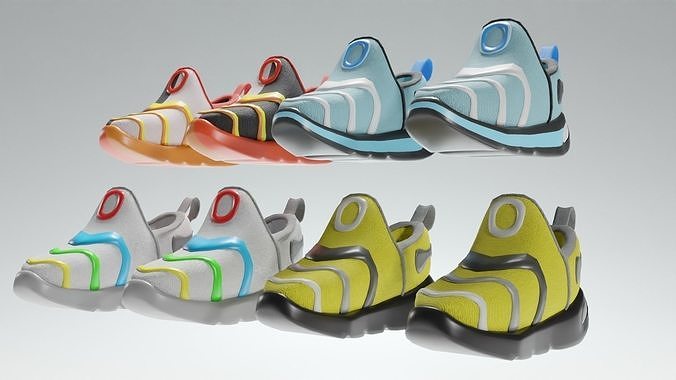 Sport Shoe-Sneaker-trainer Pack 3D model | CGTrader