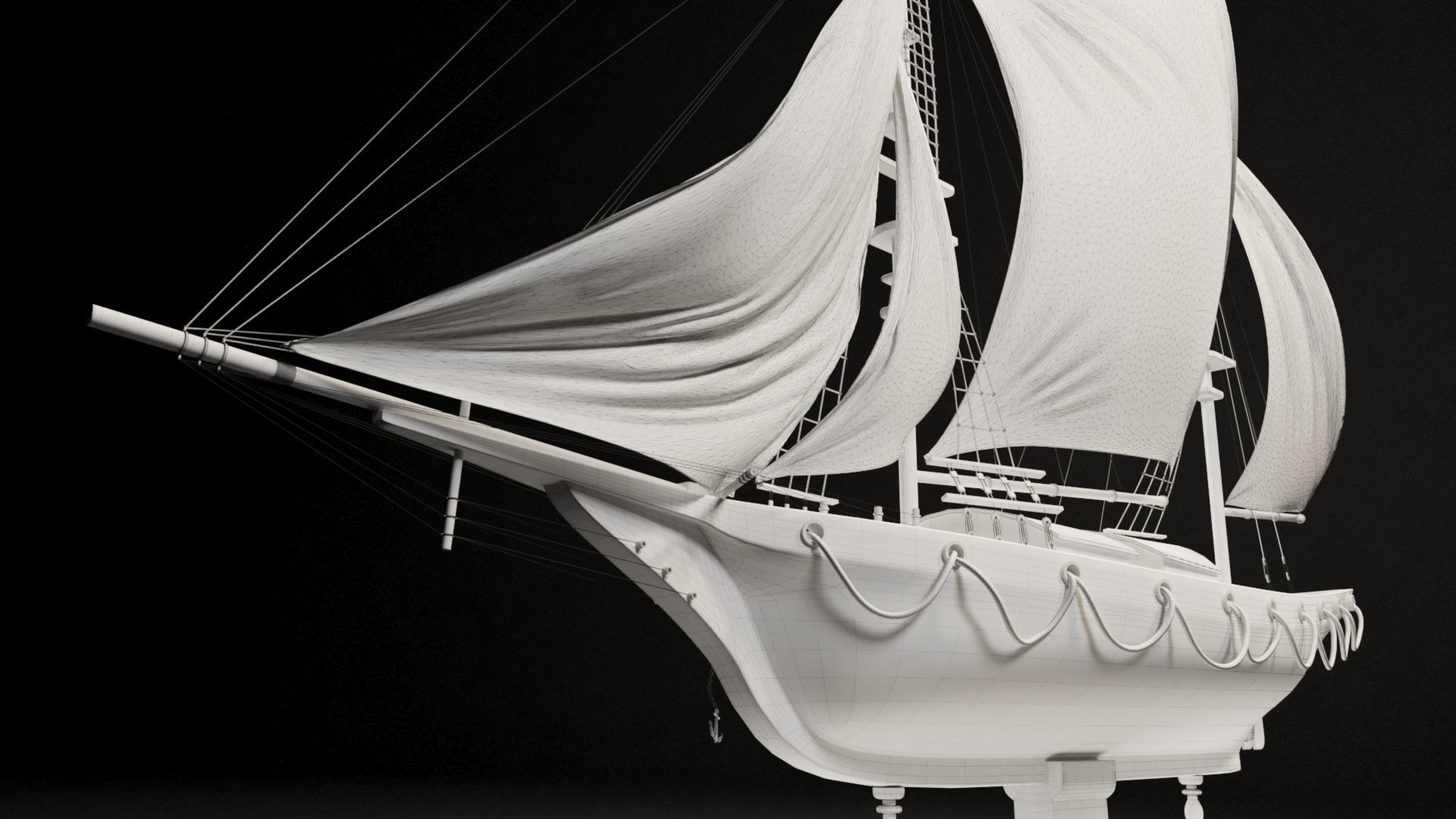 Spray ship 1892 3D model | CGTrader