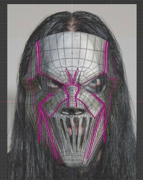 Slipknot Mick Thomson Mask 3D model 3D printable | CGTrader