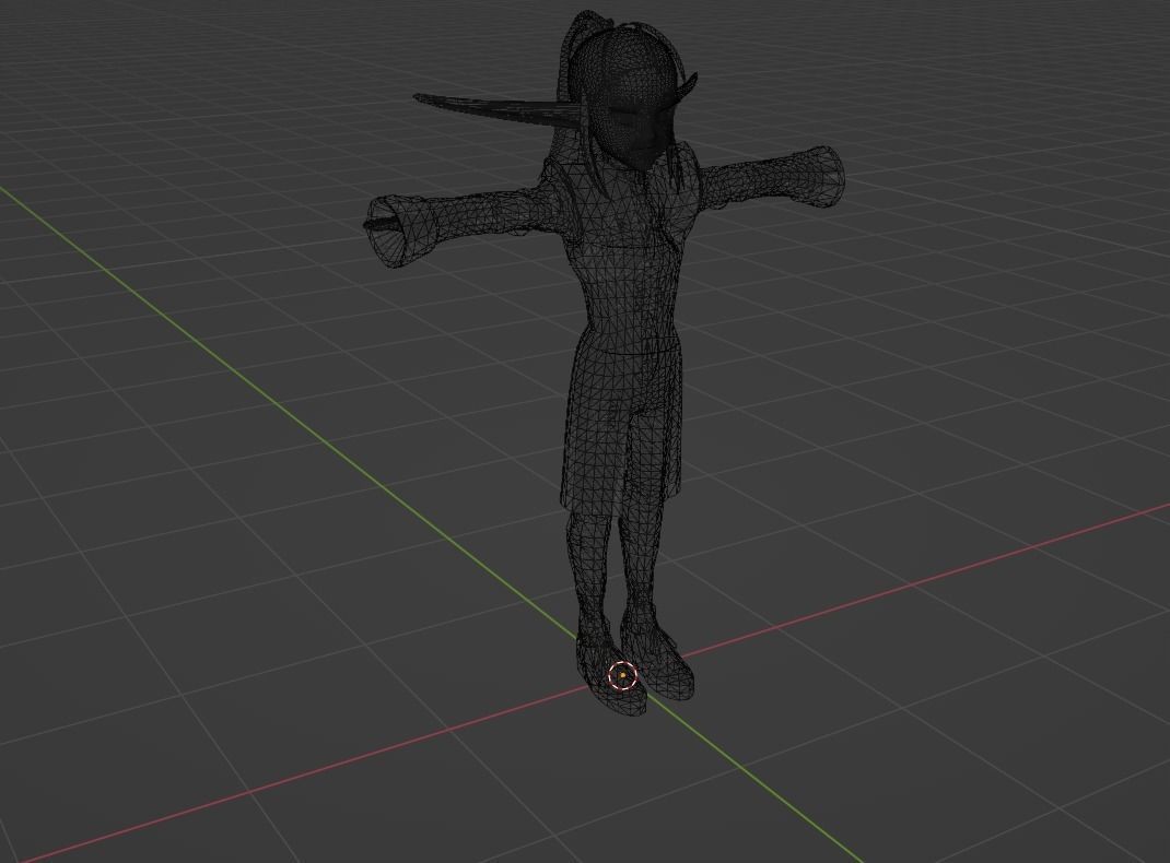 anime elf free VR / AR / low-poly 3D model | CGTrader
