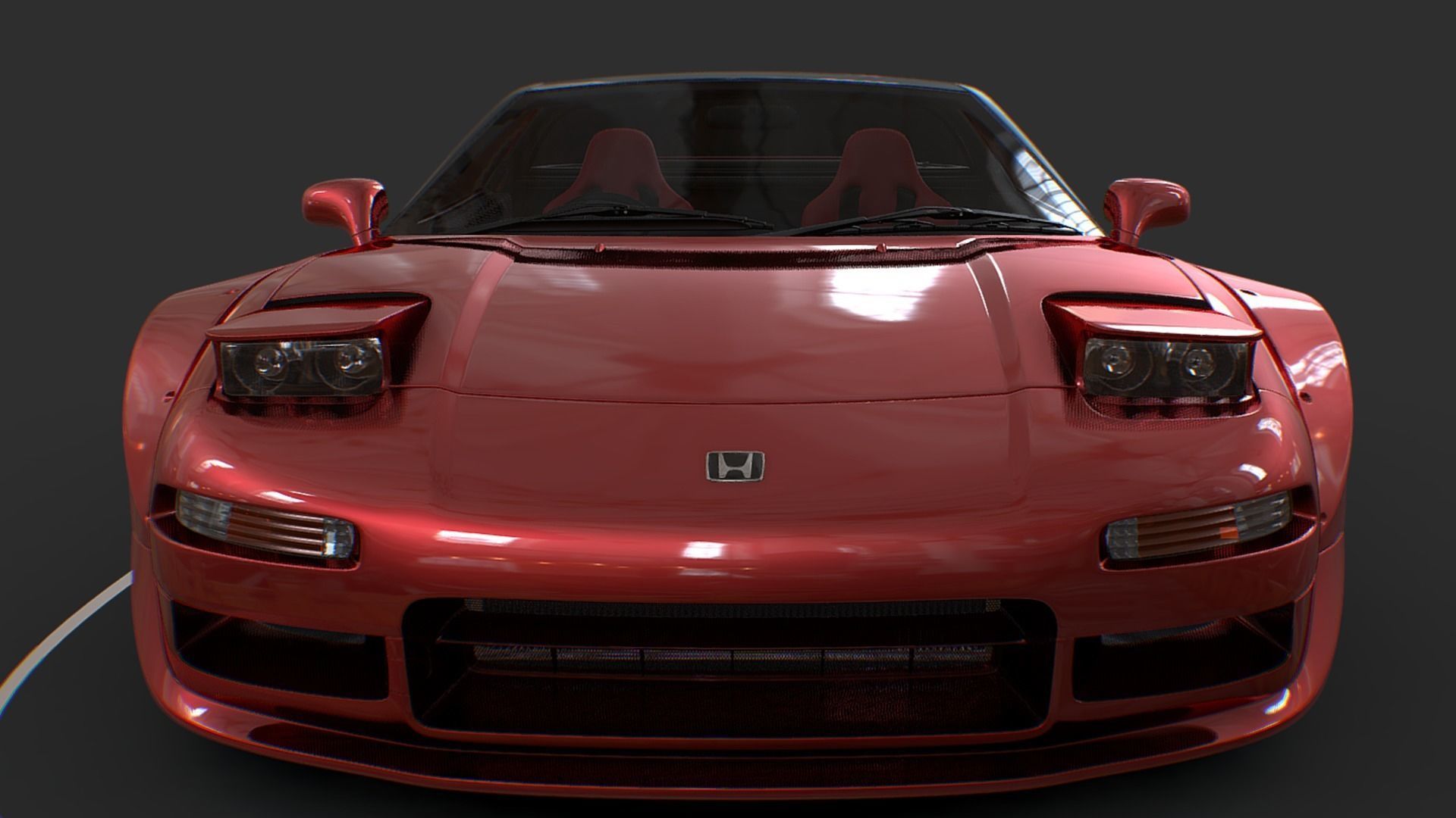 Honda NSX NA1 3D model | CGTrader