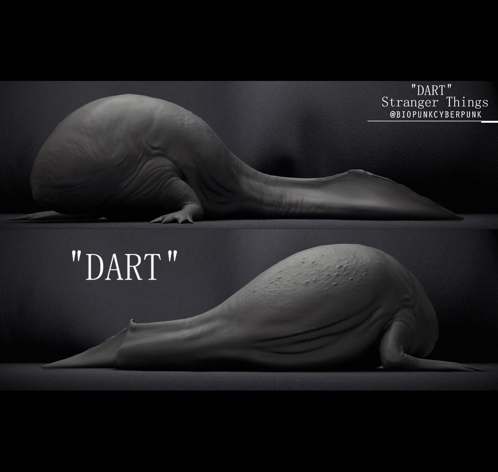 3D PRINTABLE Dart from Stranger Things - Stage one 3D model 3D ...