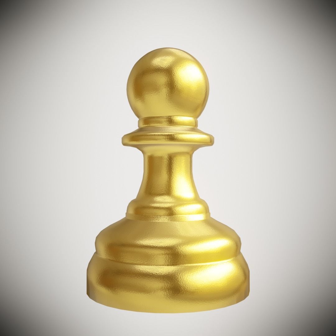 Peon ajedrez - Chess pawn free VR / AR / low-poly 3D model | CGTrader