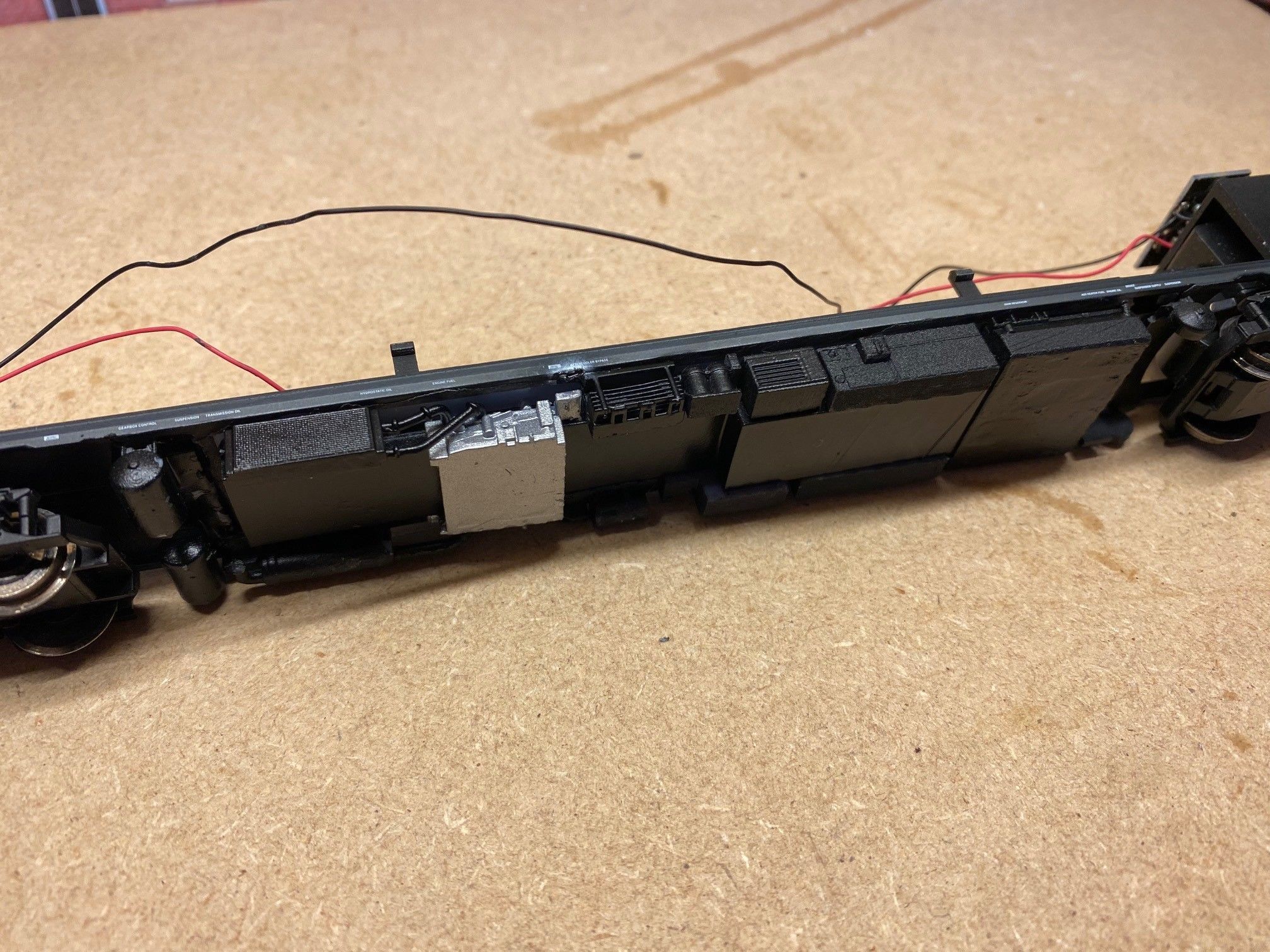 Model Railway - Hornby Lima Class 156 Underfloor Detailing 3D model 3D ...