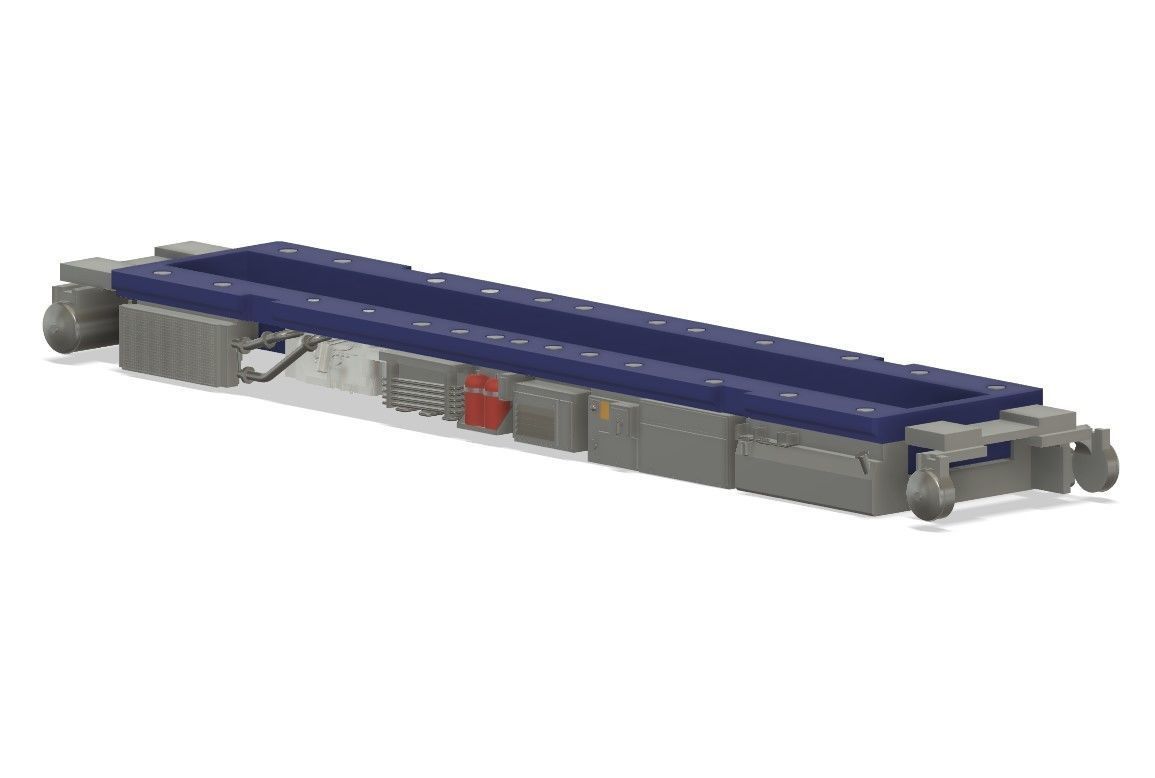 Model Railway - Hornby Lima Class 156 Underfloor Detailing 3D model 3D ...