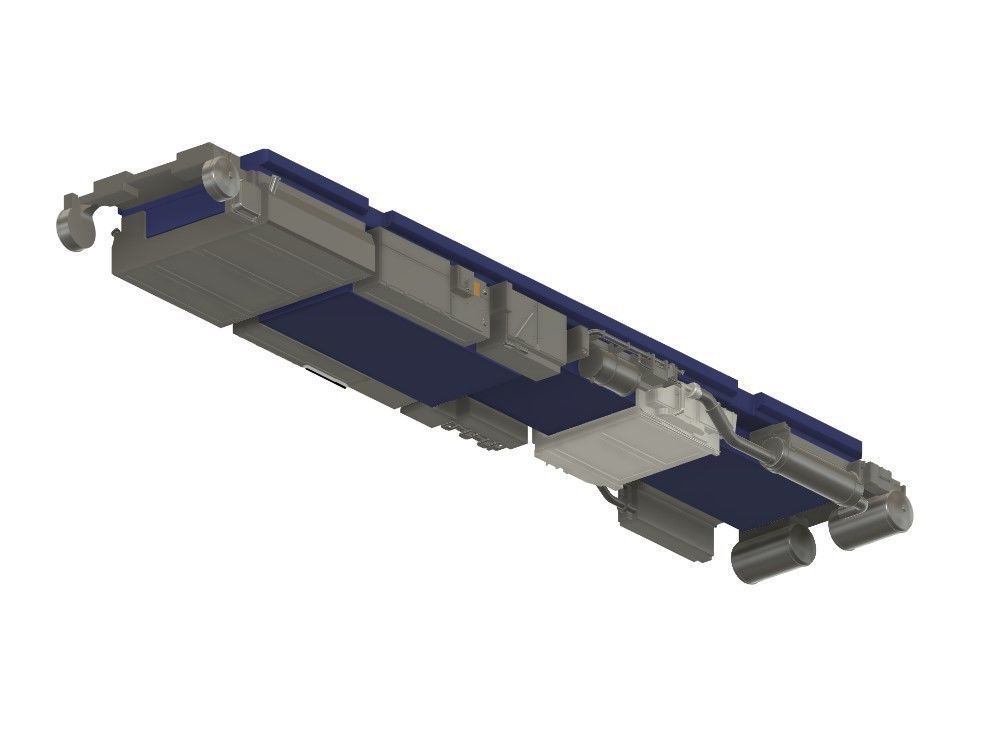 Model Railway - Hornby Lima Class 156 Underfloor Detailing 3D model 3D ...