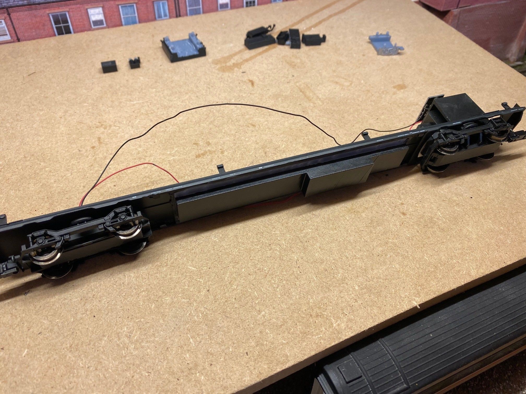 Model Railway - Hornby Lima Class 156 Underfloor Detailing 3D model 3D ...