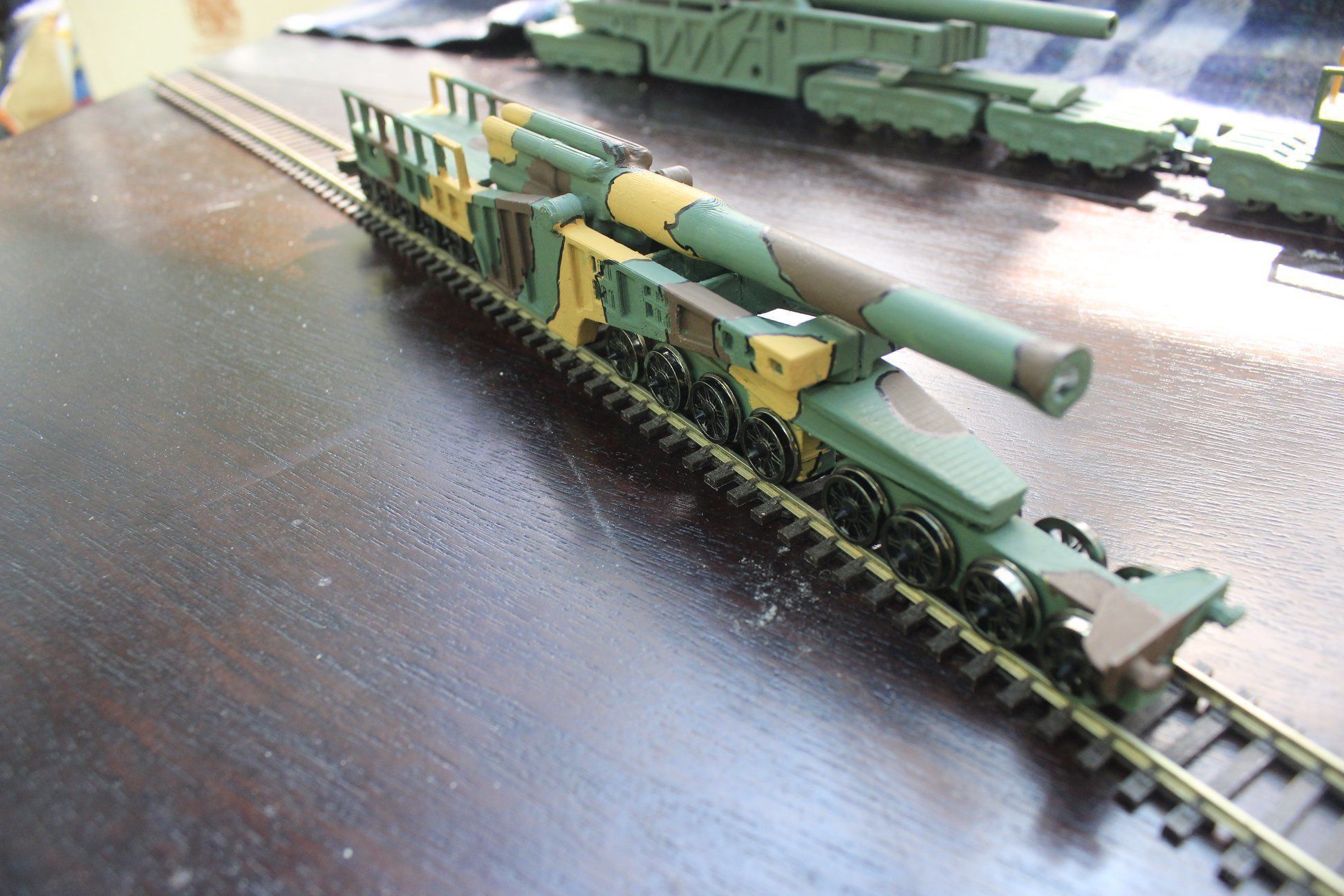 Vickers bl 12 inch Mk 1 mounting 00 1 72 railway artillery 3D model 3D ...