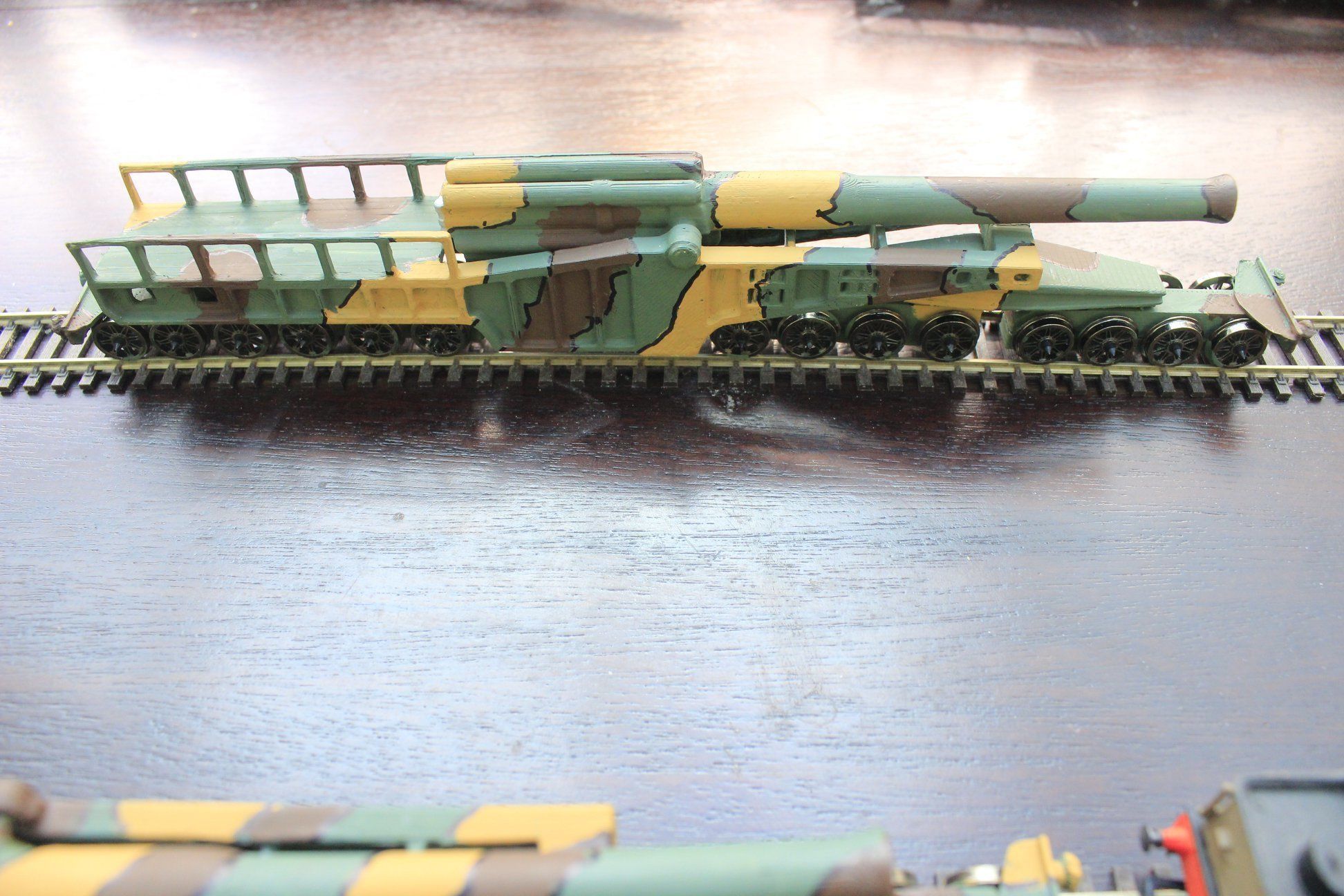 Vickers bl 12 inch Mk 1 mounting 00 1 72 railway artillery 3D model 3D ...