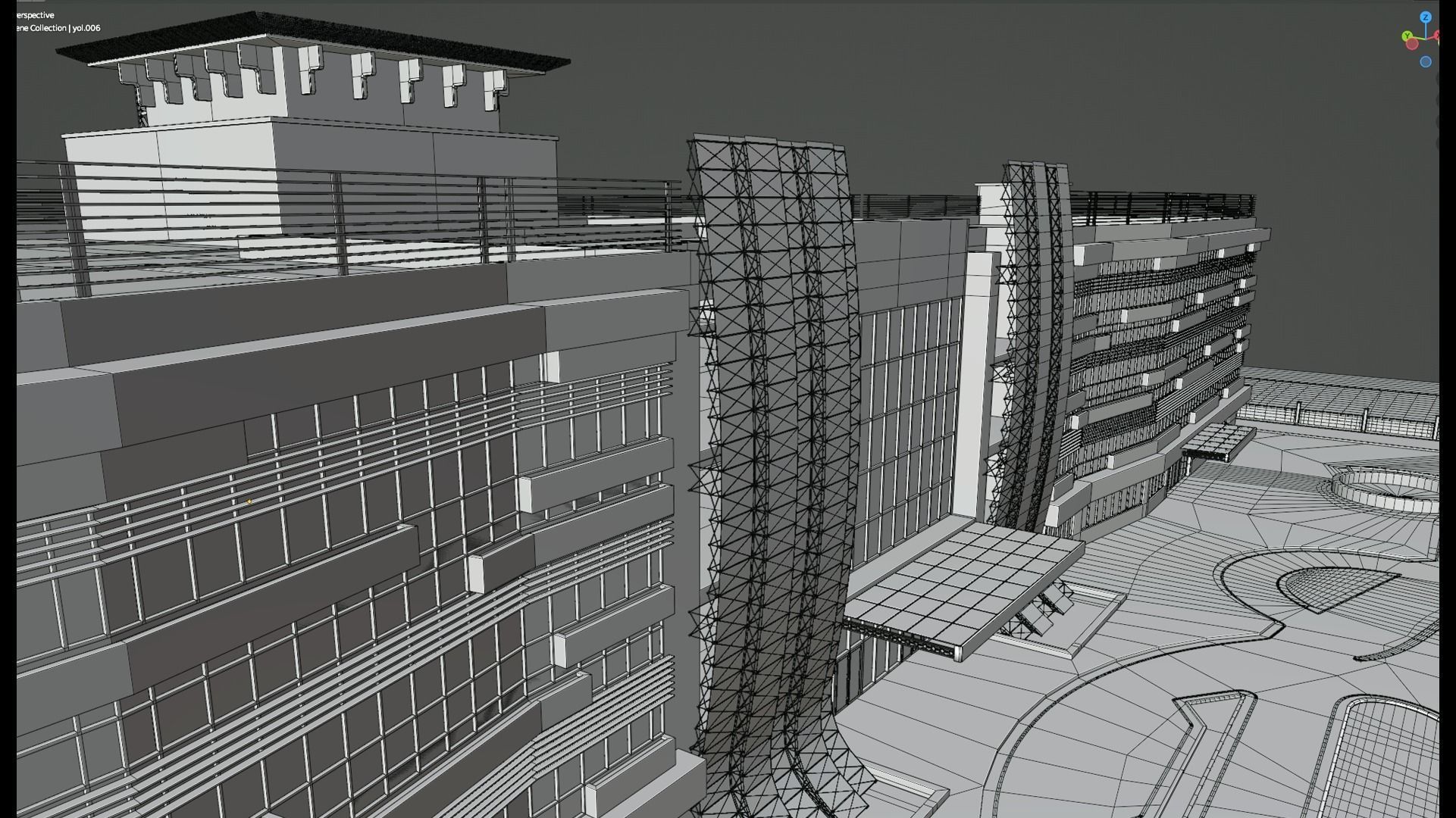 building complex 3D model | CGTrader