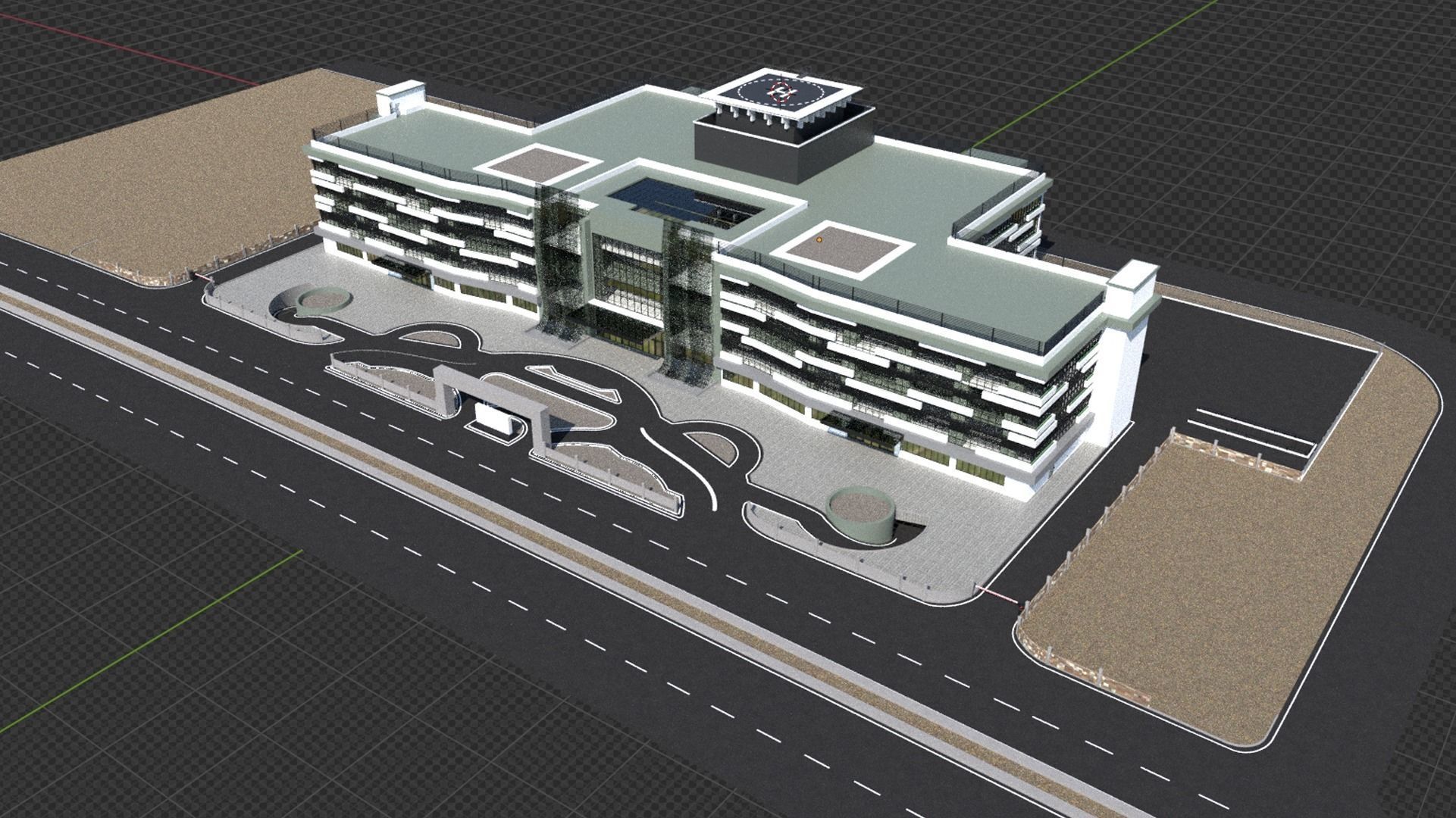 building complex 3D model | CGTrader