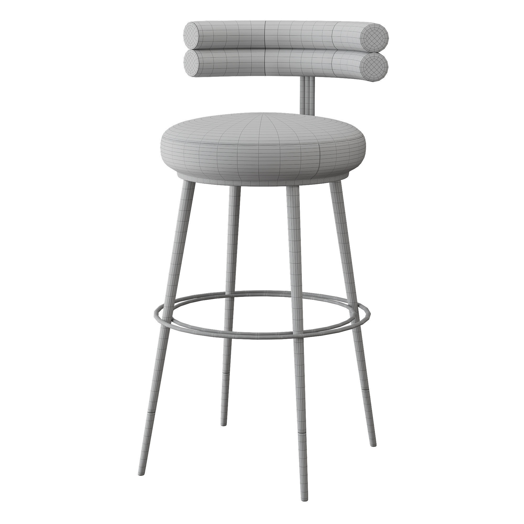Mezzo Collection Bar chair Betsy free 3D model | CGTrader