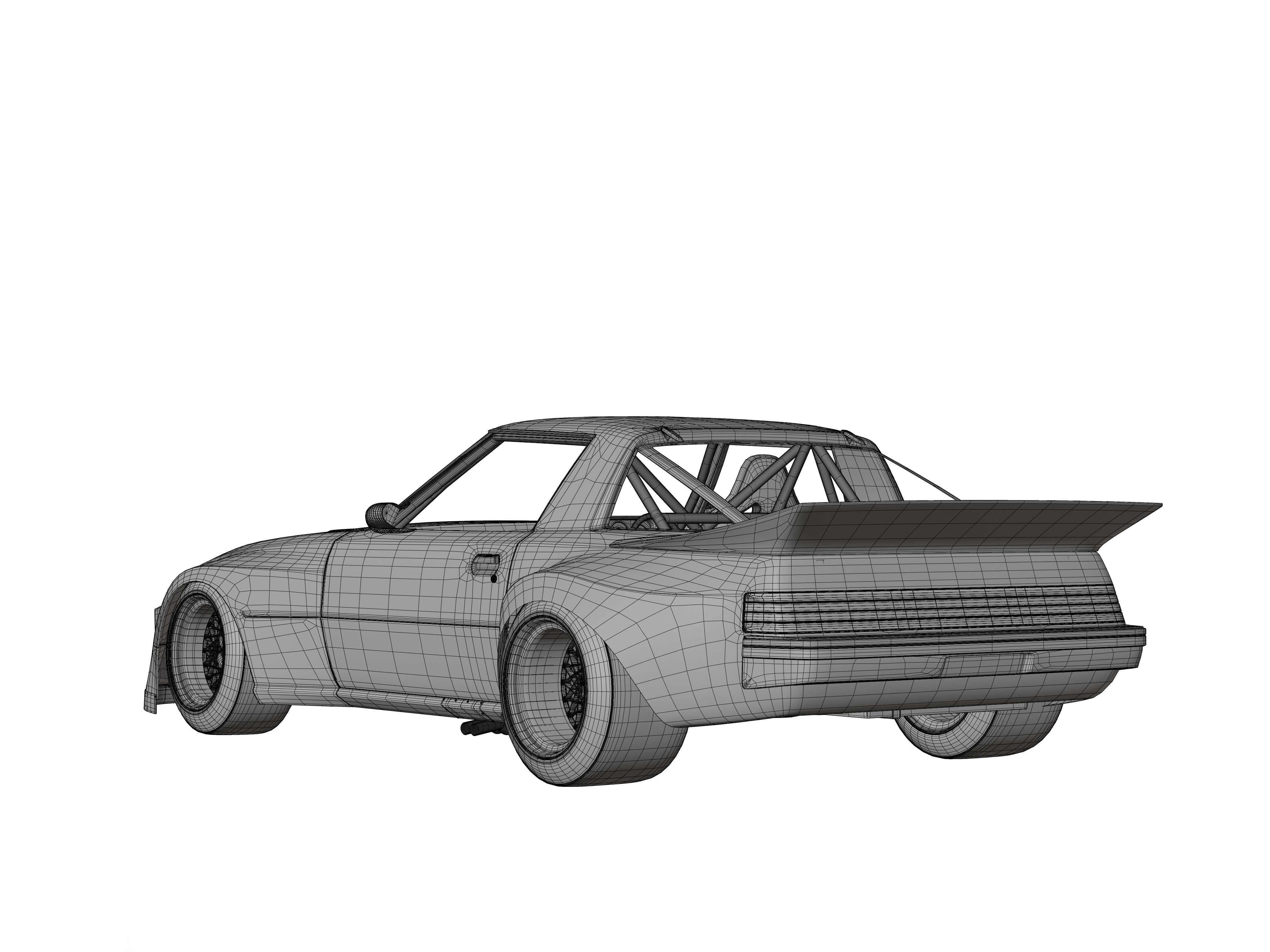 Mazda RX-7 SA22C IMSA 3D model 3D model | CGTrader