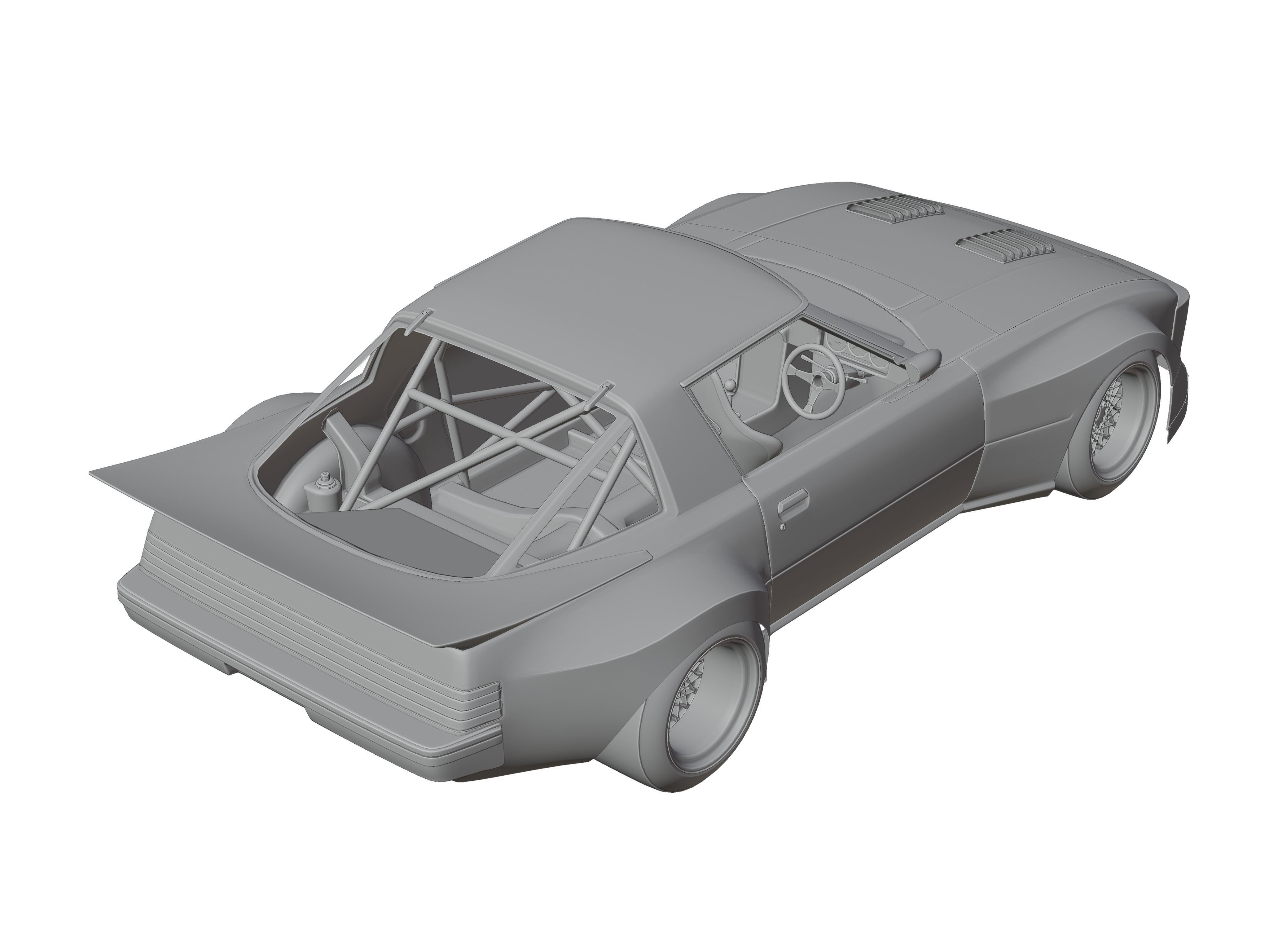 Mazda RX-7 SA22C IMSA 3D model 3D model | CGTrader