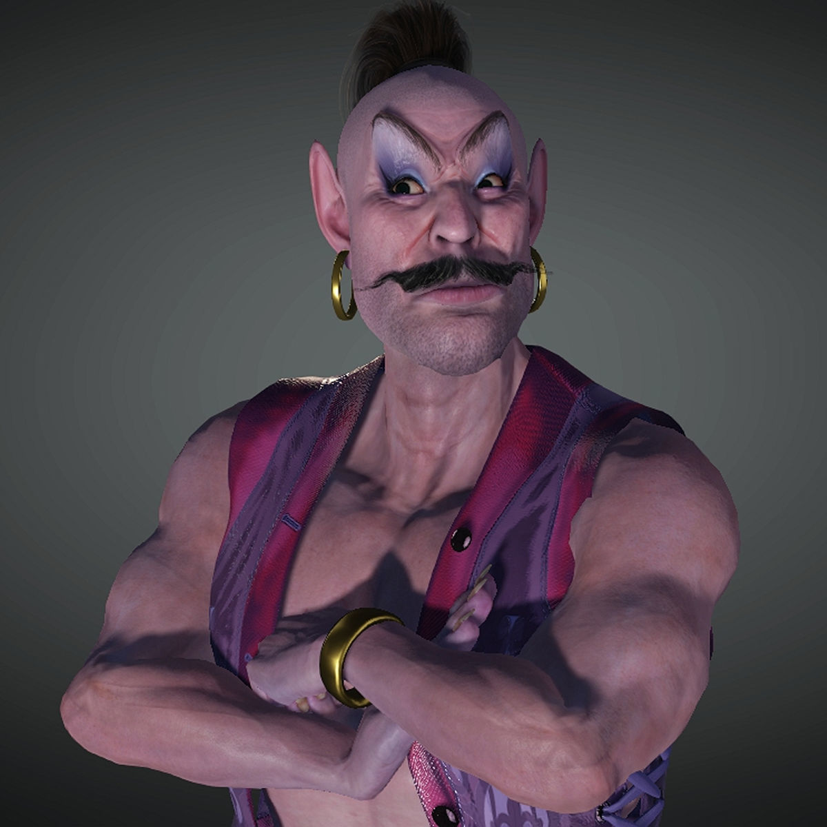 Lamp Genie High quality character full Rigged and Animated 3D model ...