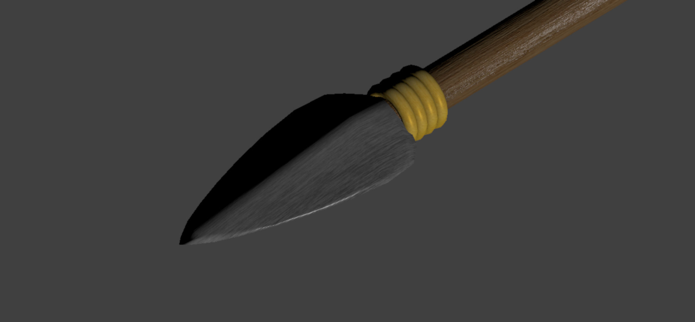 Simple Lance 3D model | CGTrader