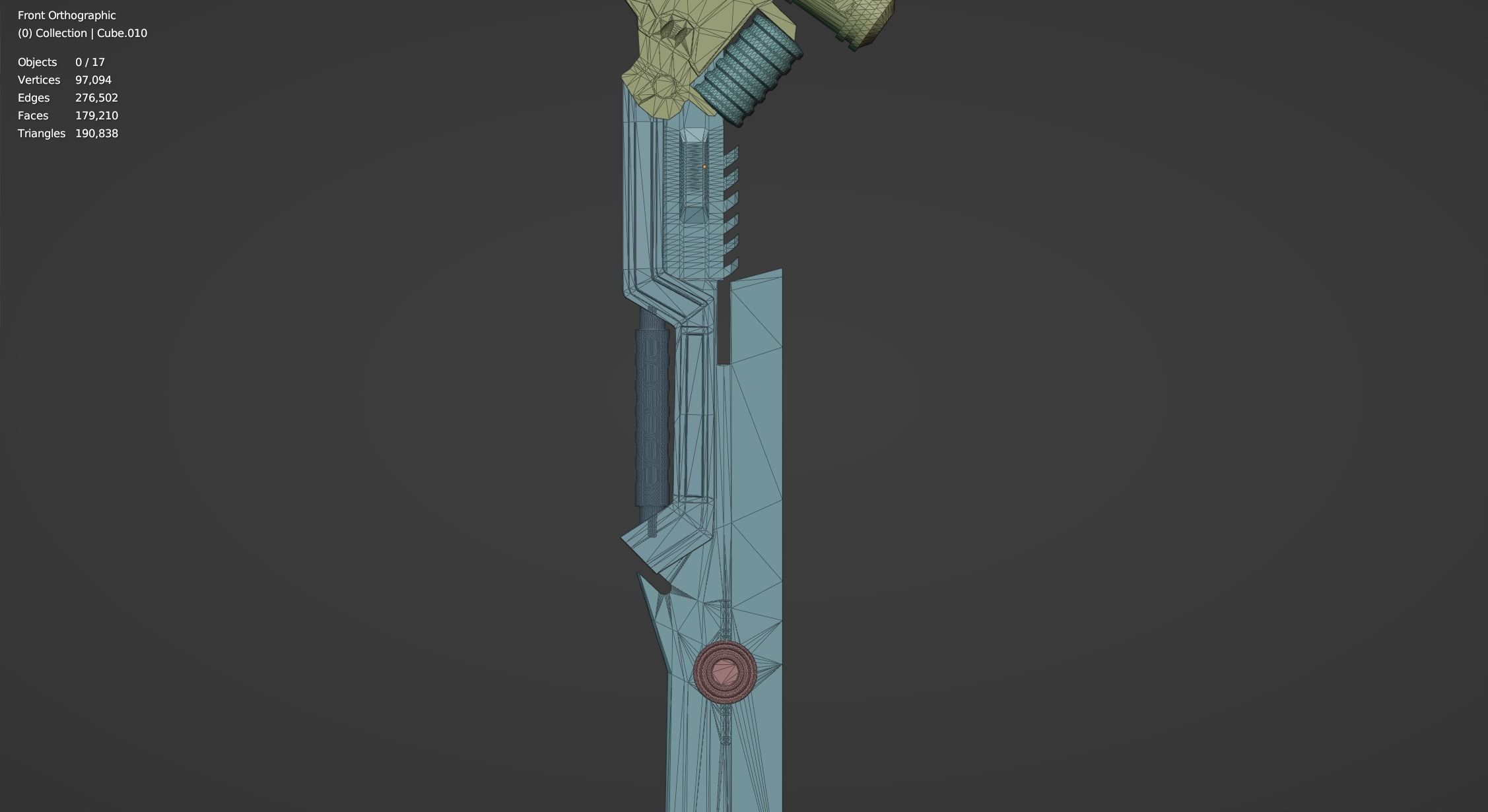 Blade Steampunk 3D model | CGTrader