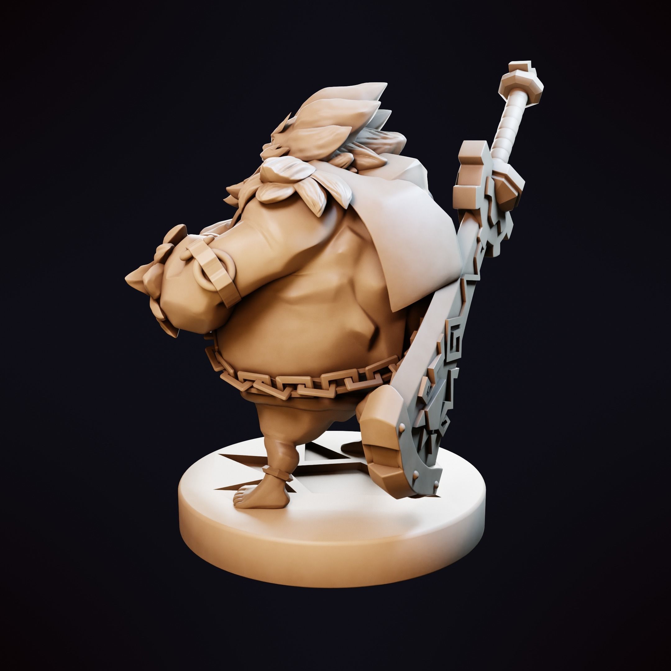 Breath of the Wild Daruk 3D model 3D printable | CGTrader
