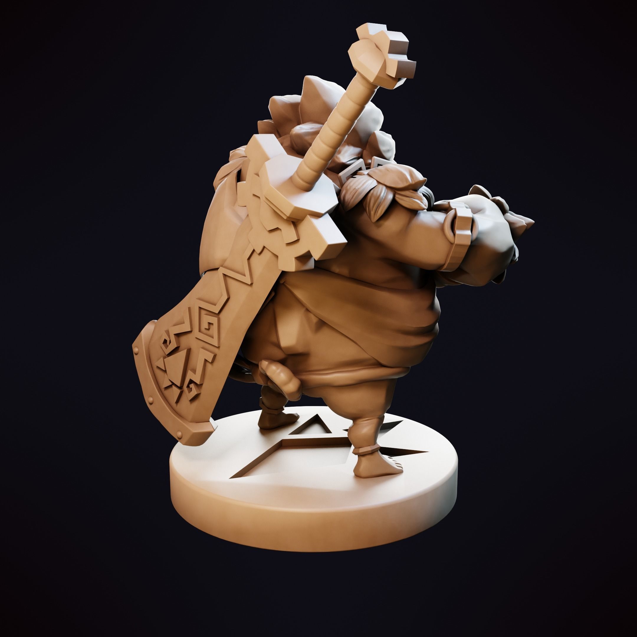 Breath of the Wild Daruk 3D model 3D printable | CGTrader