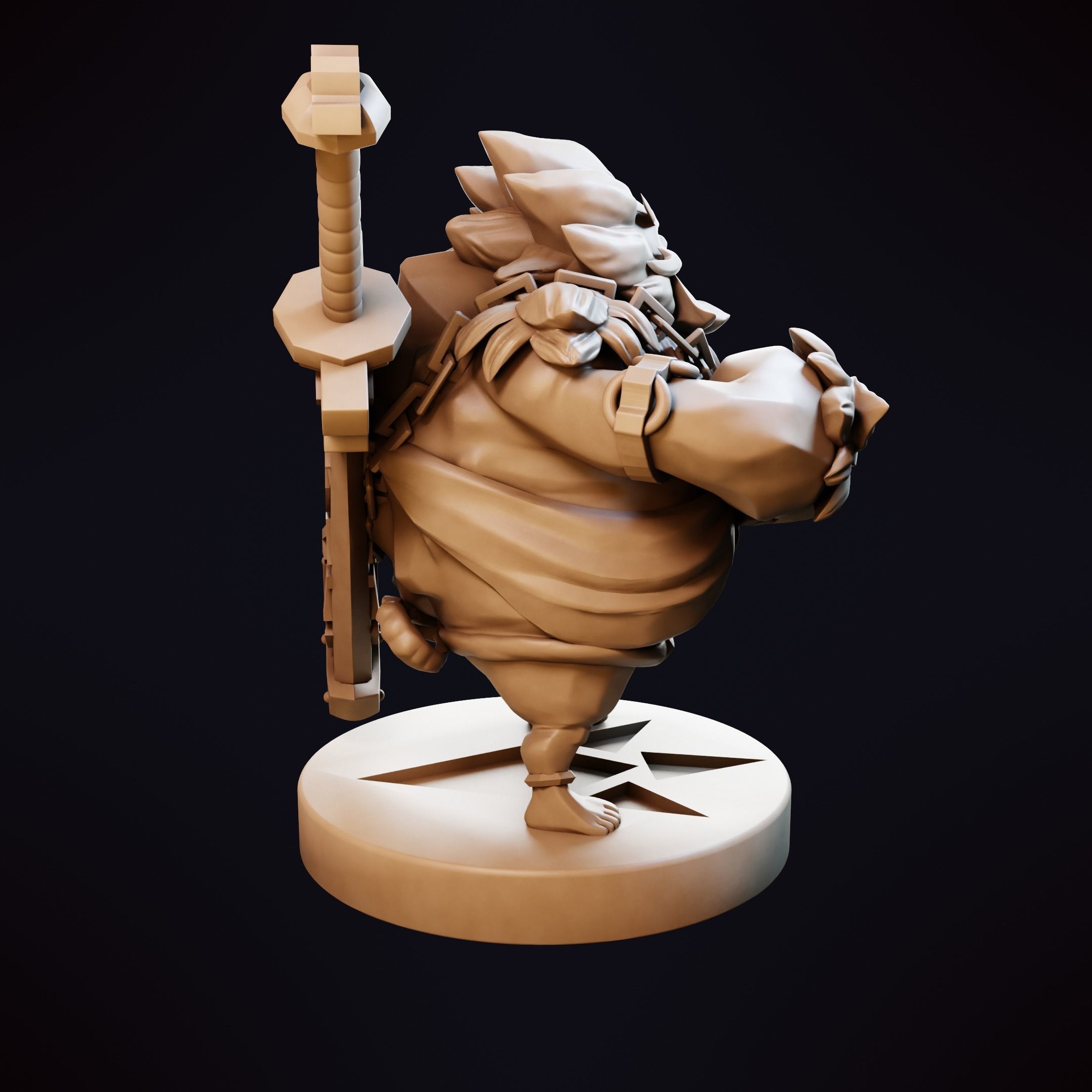 Breath of the Wild Daruk 3D model 3D printable | CGTrader
