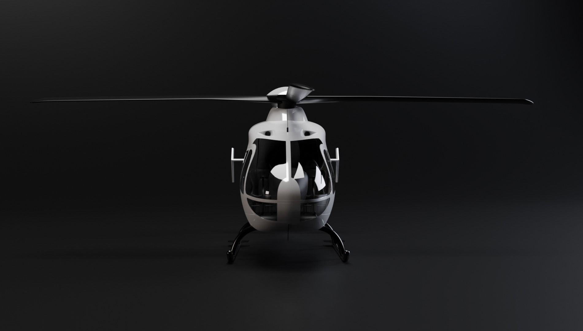 Helicopter Canvas 3D model | CGTrader