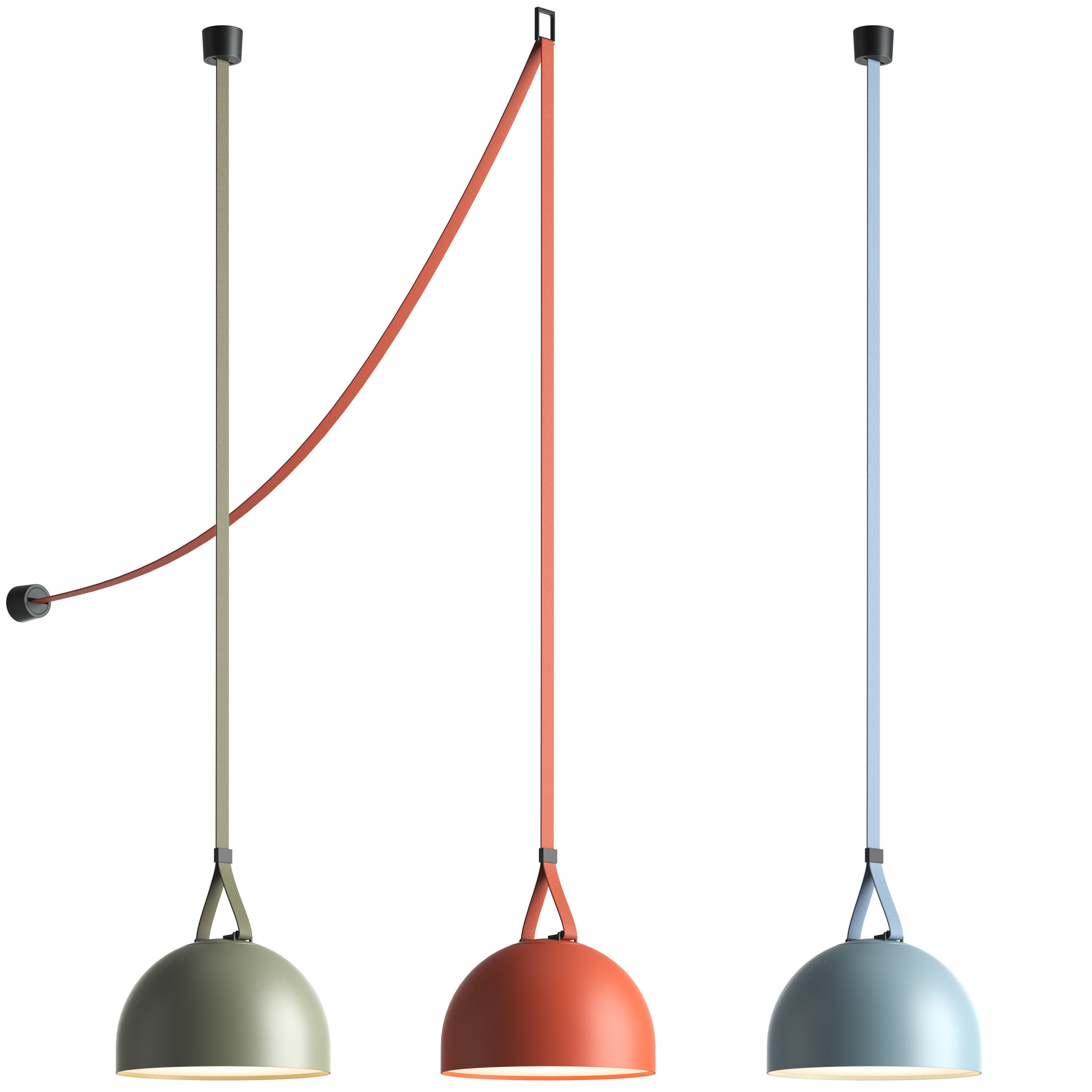 Vibia Plusminus Semispheres 3D model | CGTrader