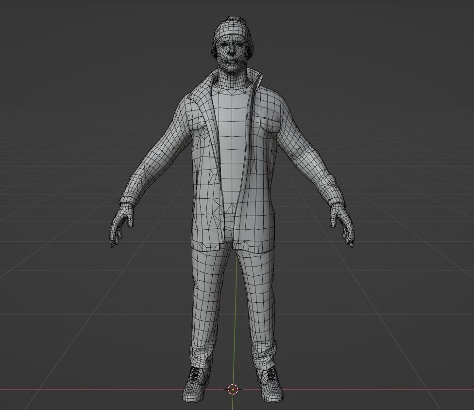 3D model Survivor Character 2 VR / AR / low-poly | CGTrader