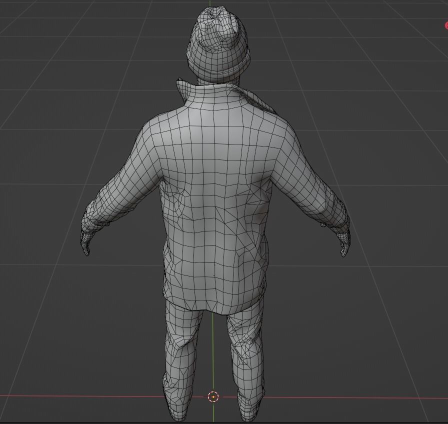 3D model Survivor Character 2 VR / AR / low-poly | CGTrader