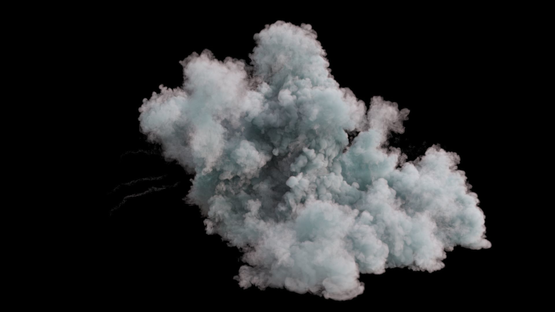 Smoke Plume VDB 3D model | CGTrader