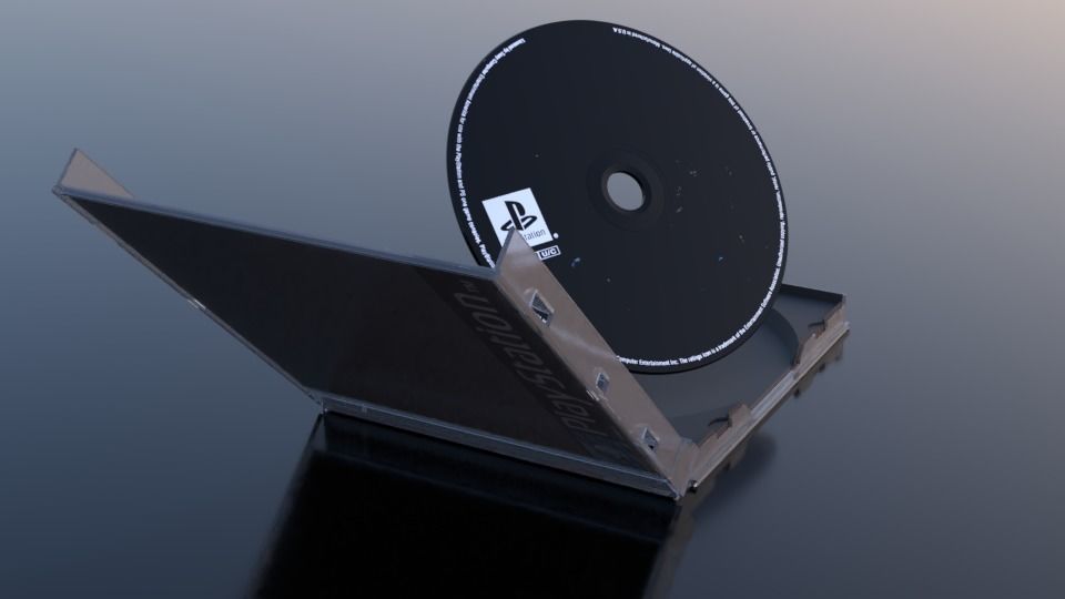 3D model Playstation 1 Gamebox Animated VR / AR / low-poly | CGTrader
