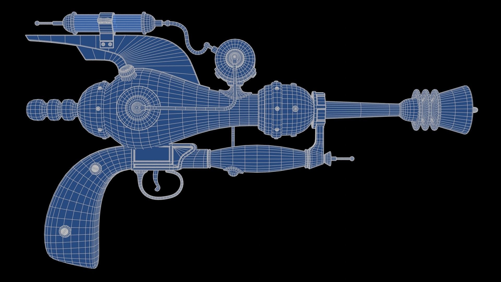 3D model Fantasy Gun 07 VR / AR / low-poly | CGTrader