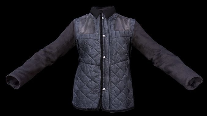 3D model jacket coat VR / AR / low-poly | CGTrader