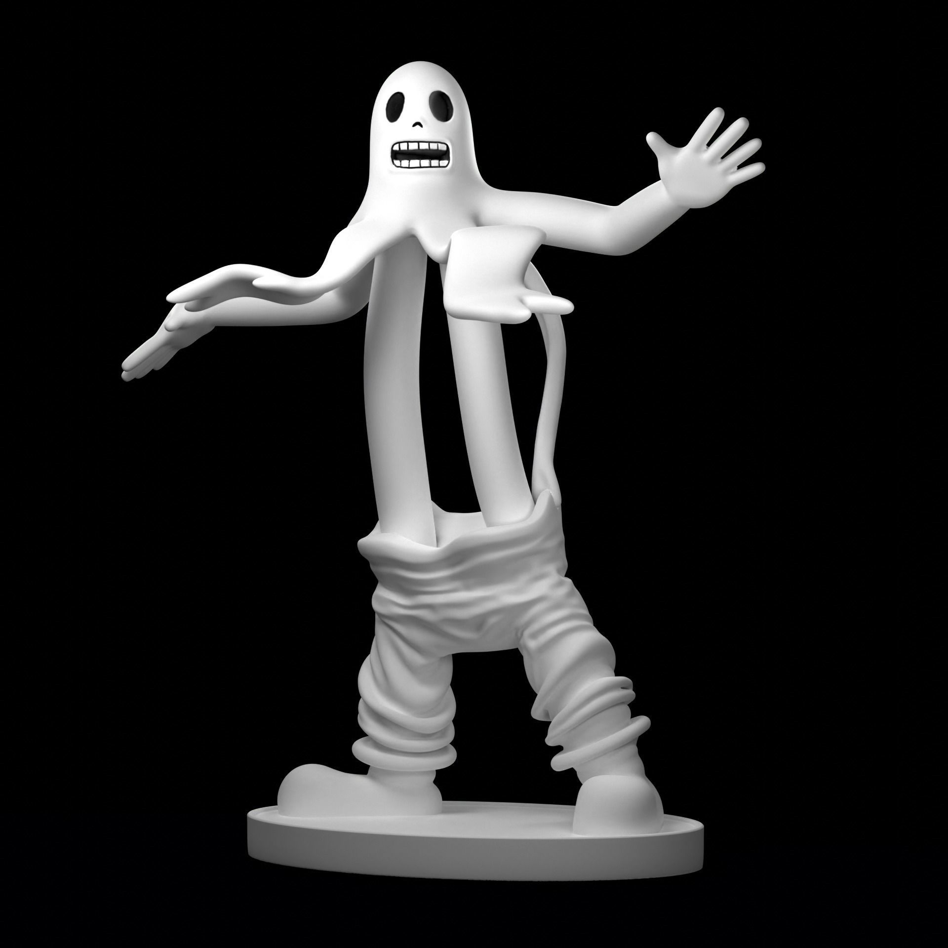 KOKO THE CLOWN GHOST 3D model 3D printable | CGTrader