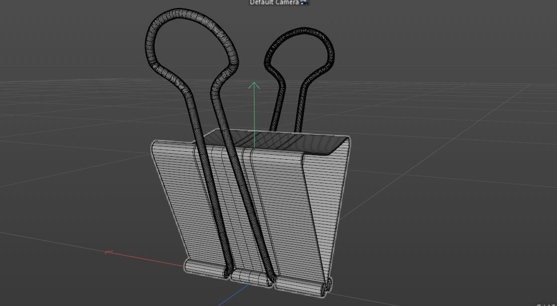 Black Paper clip 3D model | CGTrader