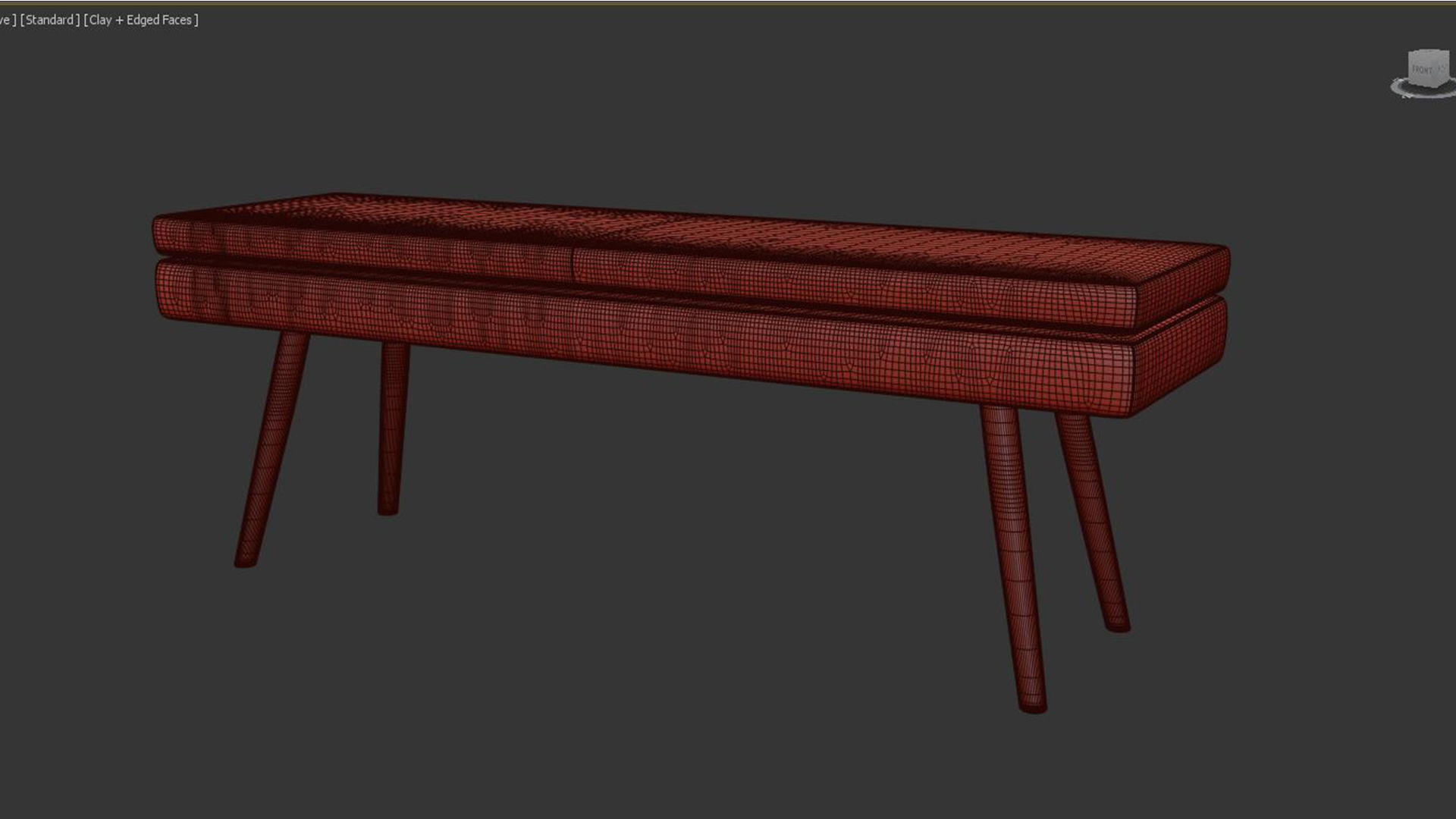 Bench NORA 3D model | CGTrader