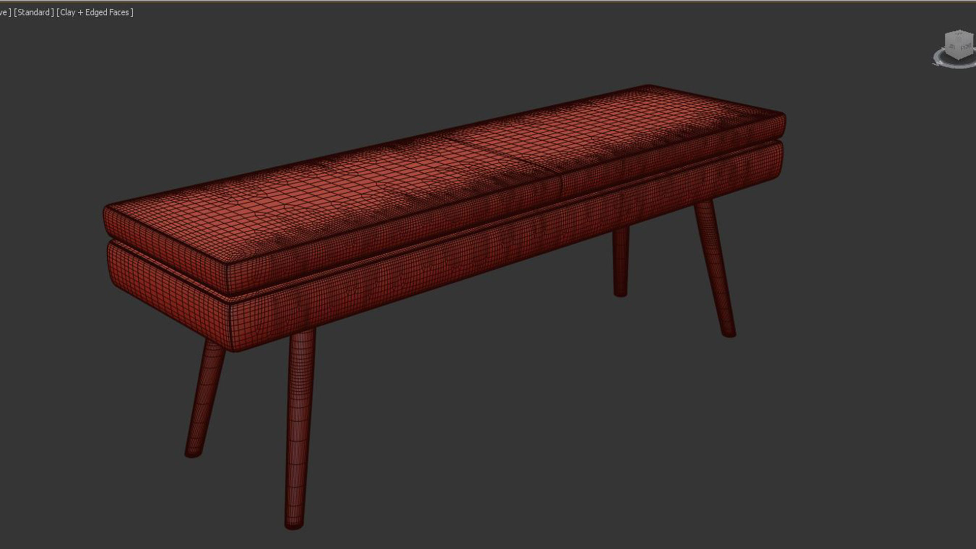 Bench NORA 3D model | CGTrader