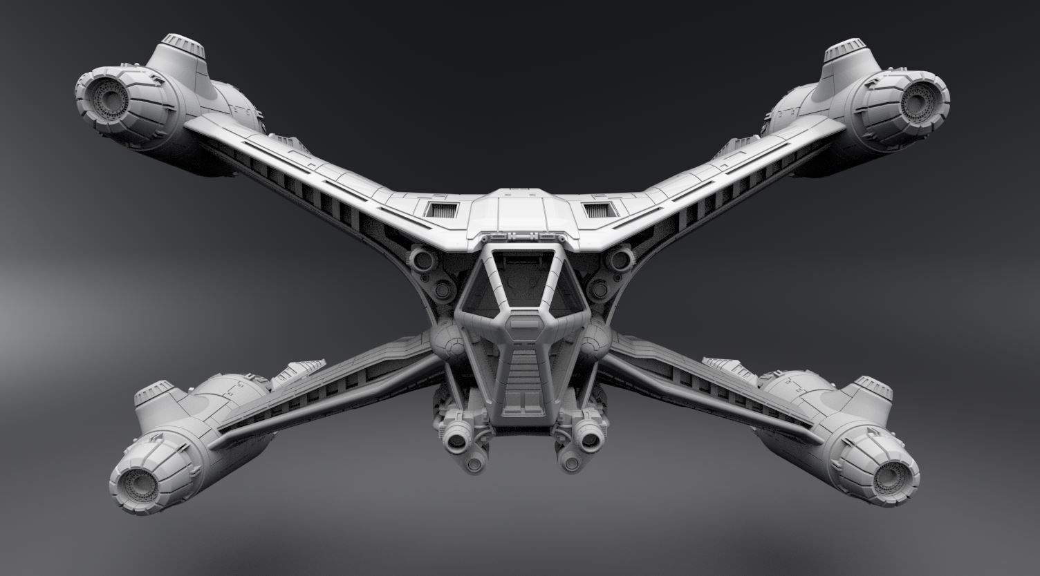 Babylon 5 Starfury Scale model 3D model 3D printable | CGTrader