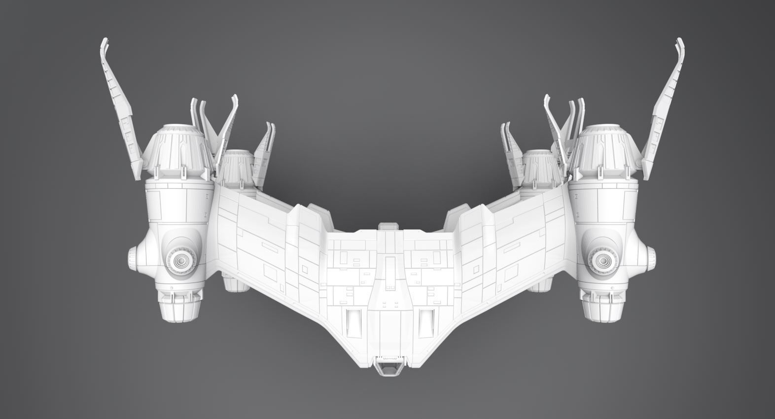 Babylon 5 Starfury Scale model 3D model 3D printable | CGTrader