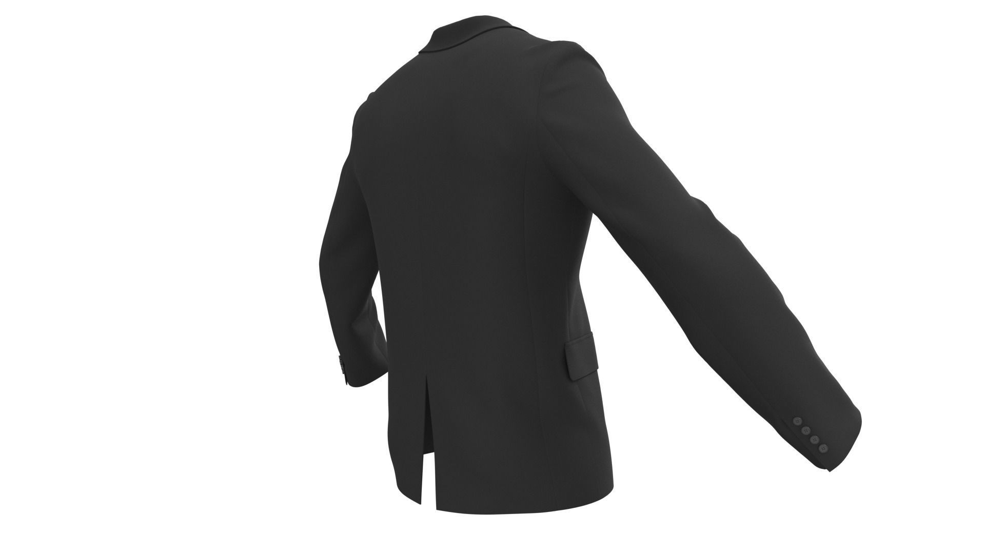 Mens Classic Suit - Marvelous Designer 3D model | CGTrader