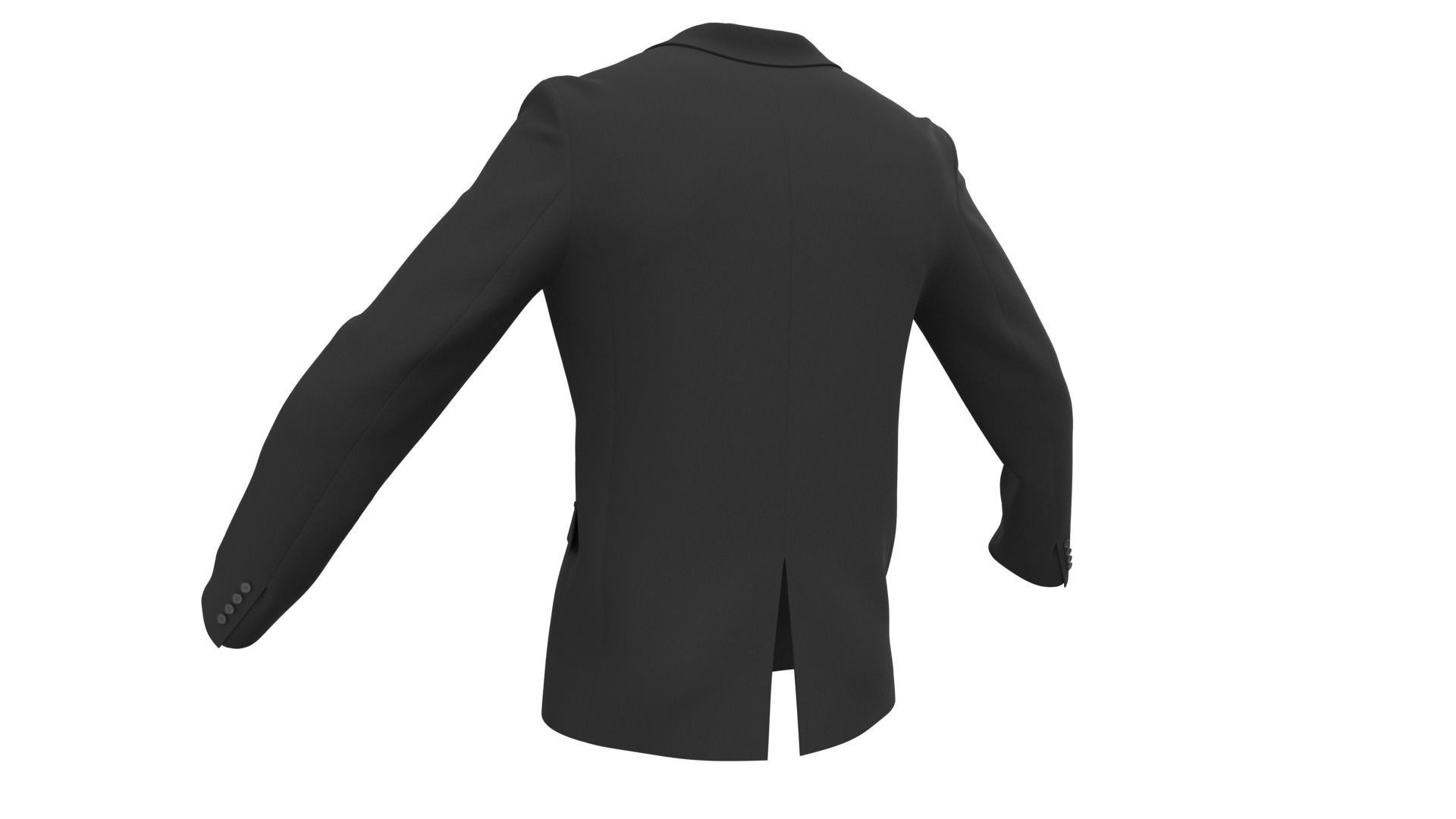 Mens Classic Suit - Marvelous Designer 3D model | CGTrader