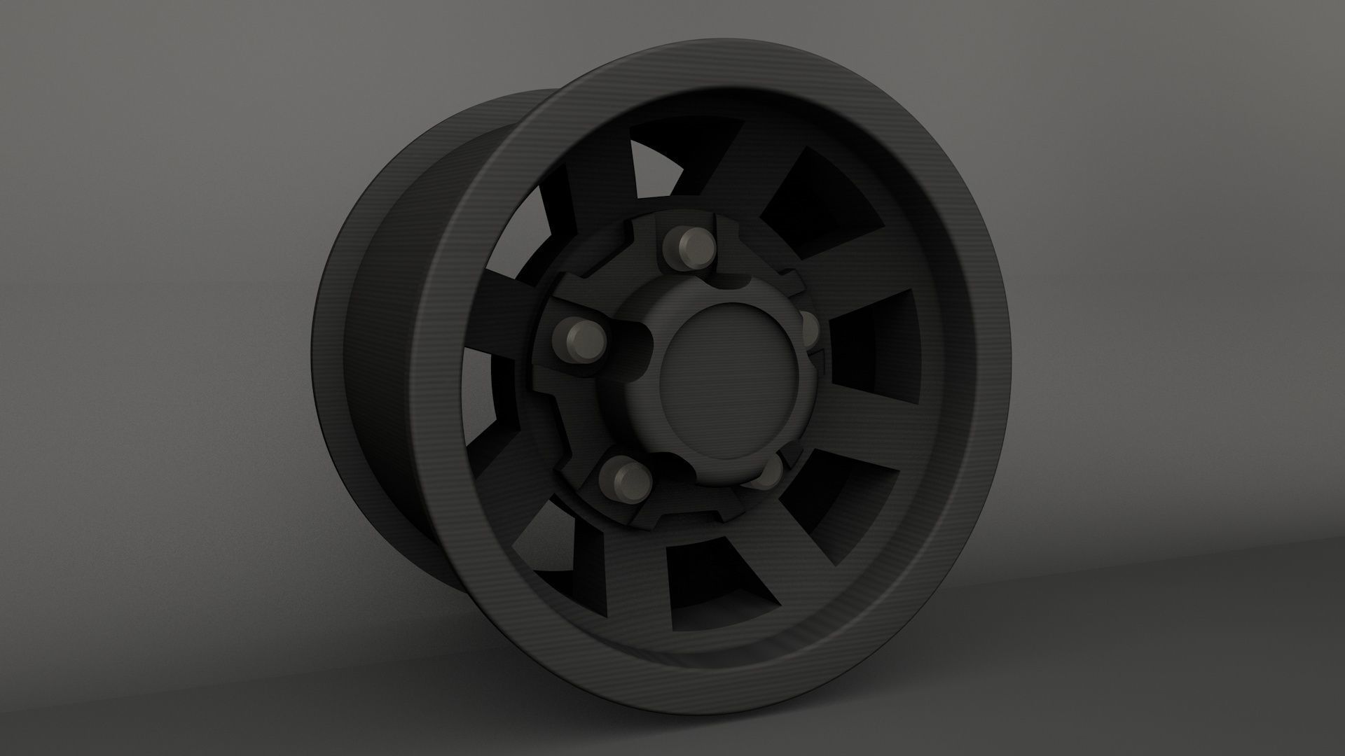 RC Wheel and Tire 3D model 3D printable | CGTrader