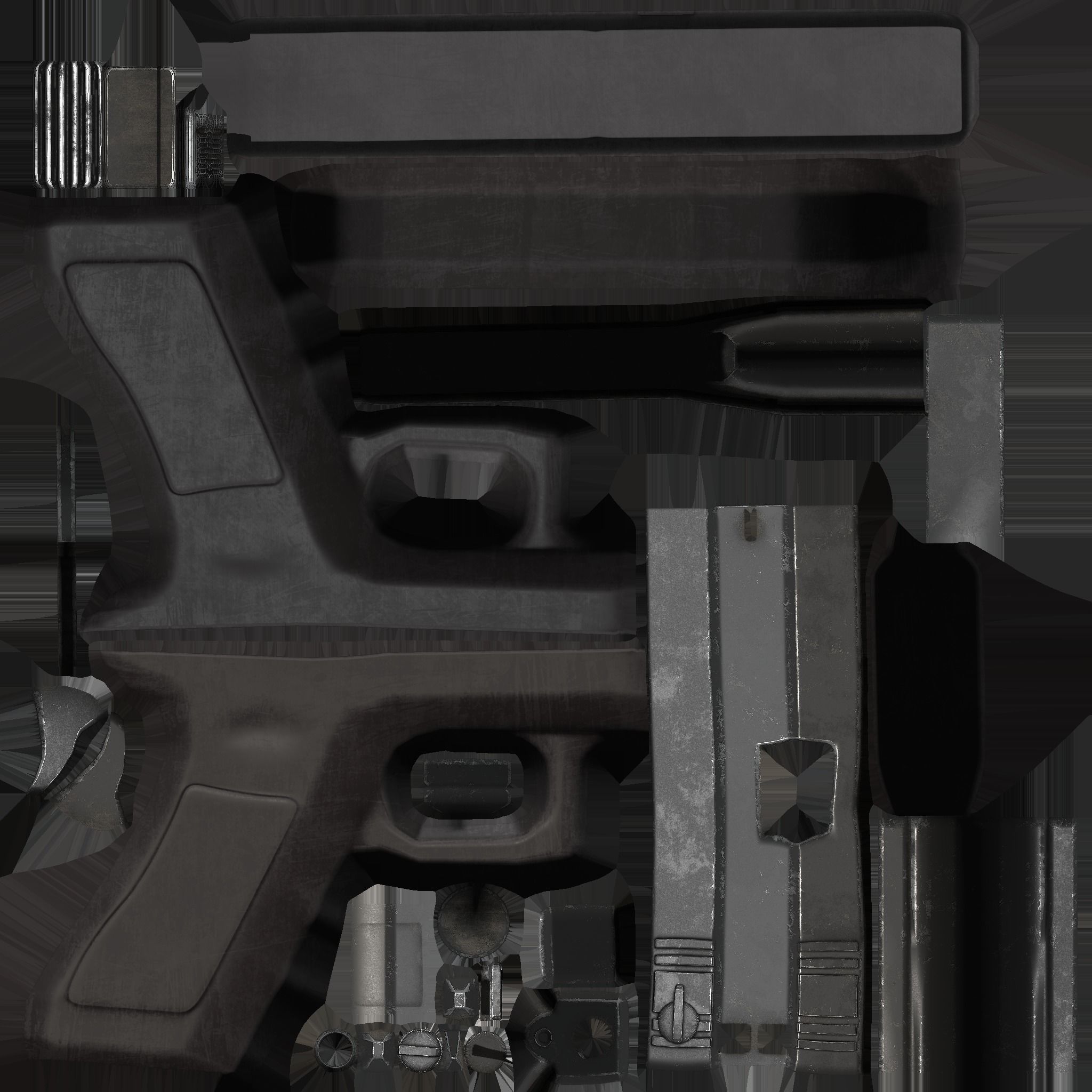 3D model Western Gun VR / AR / low-poly | CGTrader