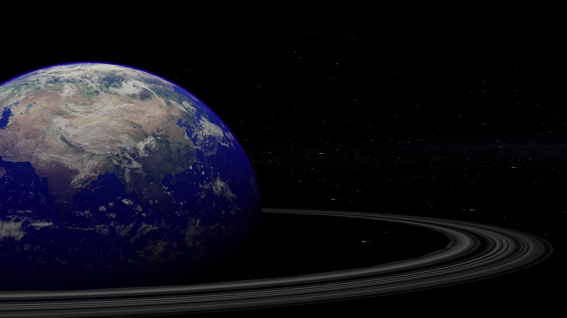 Alpha Earth planet 3D model animated | CGTrader