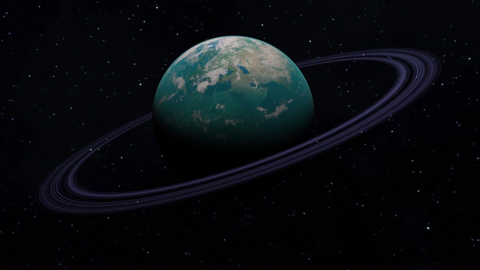 Alpha Earth planet 3D model animated | CGTrader
