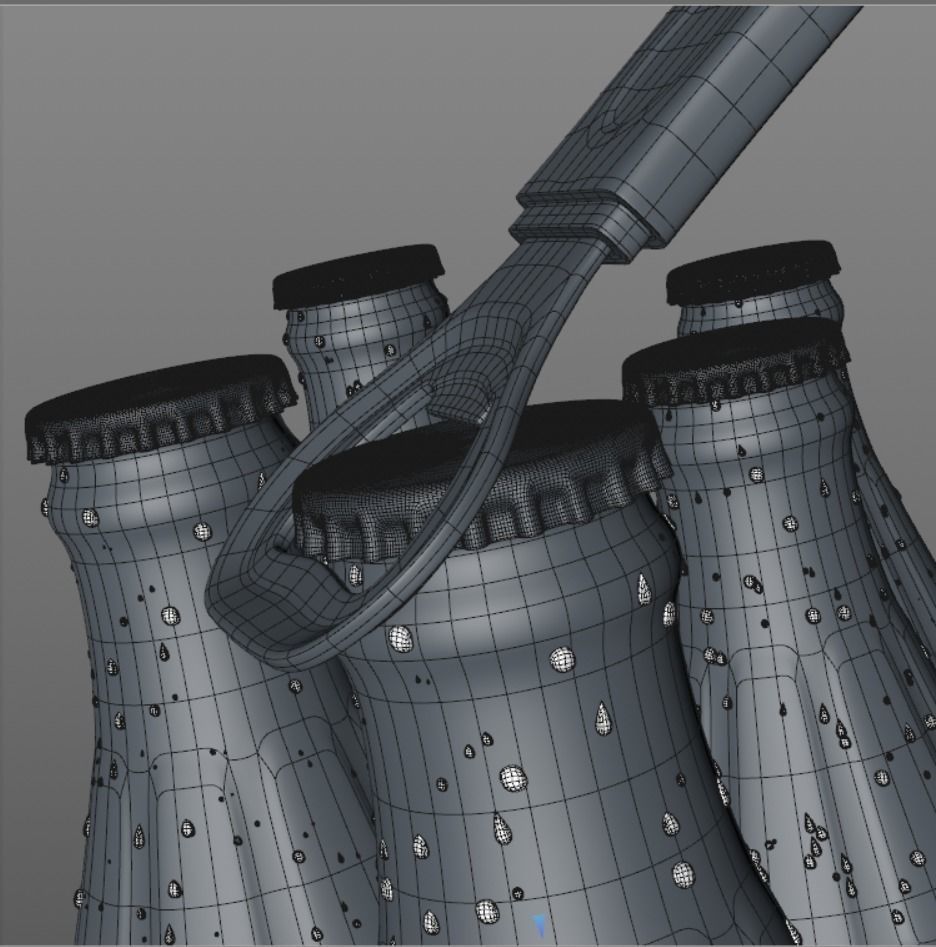 Coca Cola 3D Render Scene - ONLY CINEMA 4D R19 ABOVE free VR / AR / low ...