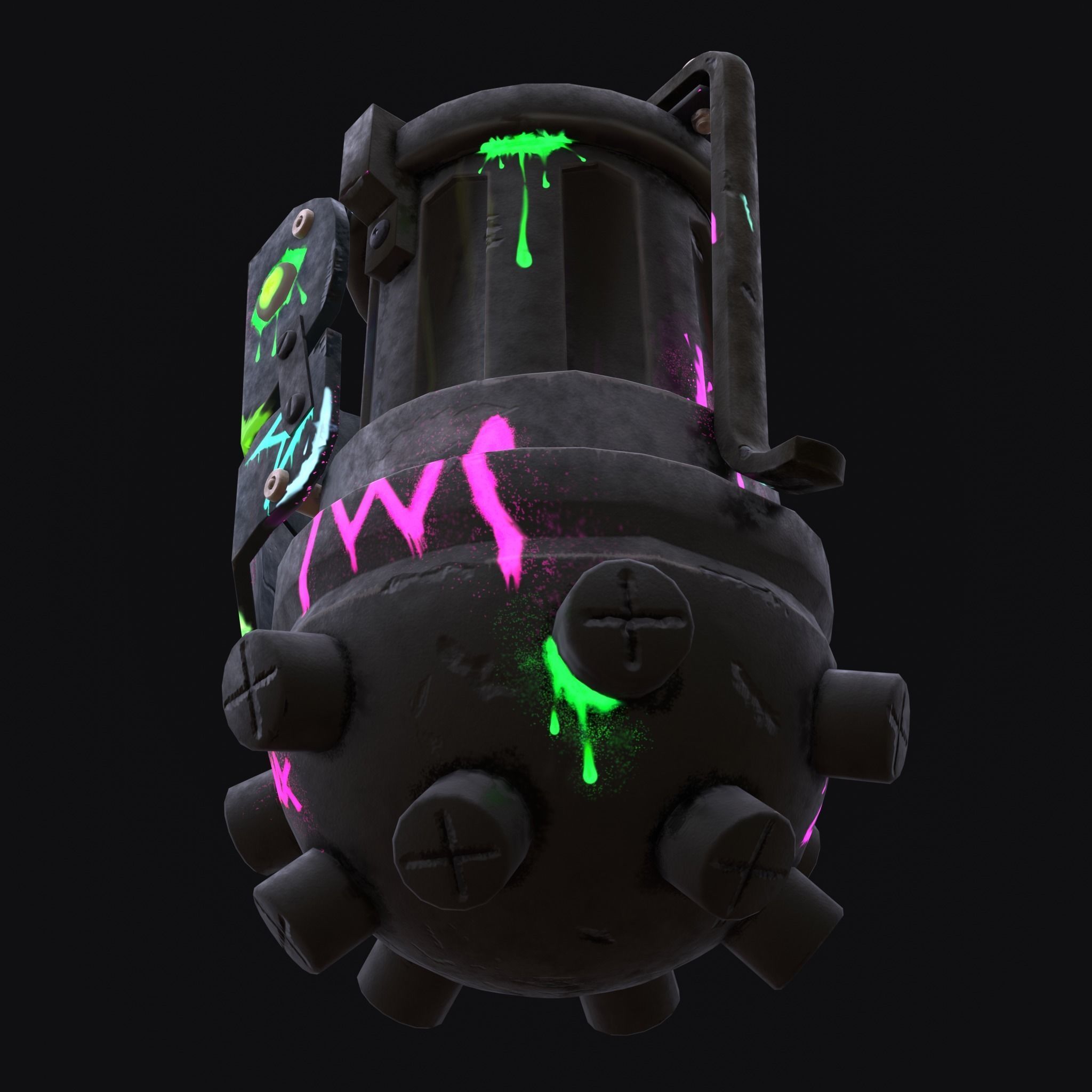 3D model Arcane Jinx s Grenade VR / AR / low-poly | CGTrader