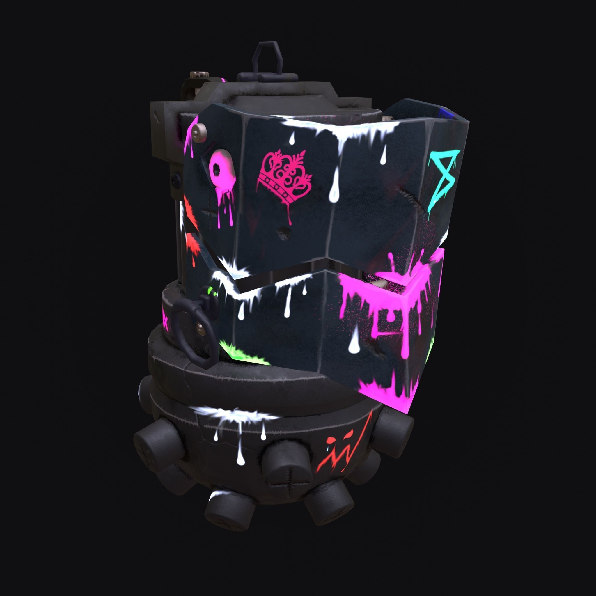 3D model Arcane Jinx s Grenade VR / AR / low-poly | CGTrader