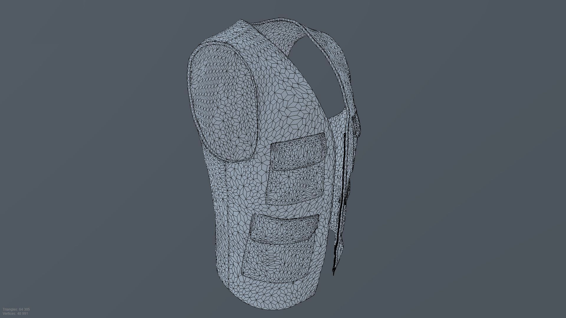 3D model VEST BAPE A BATHING APE PBR VR / AR / low-poly | CGTrader