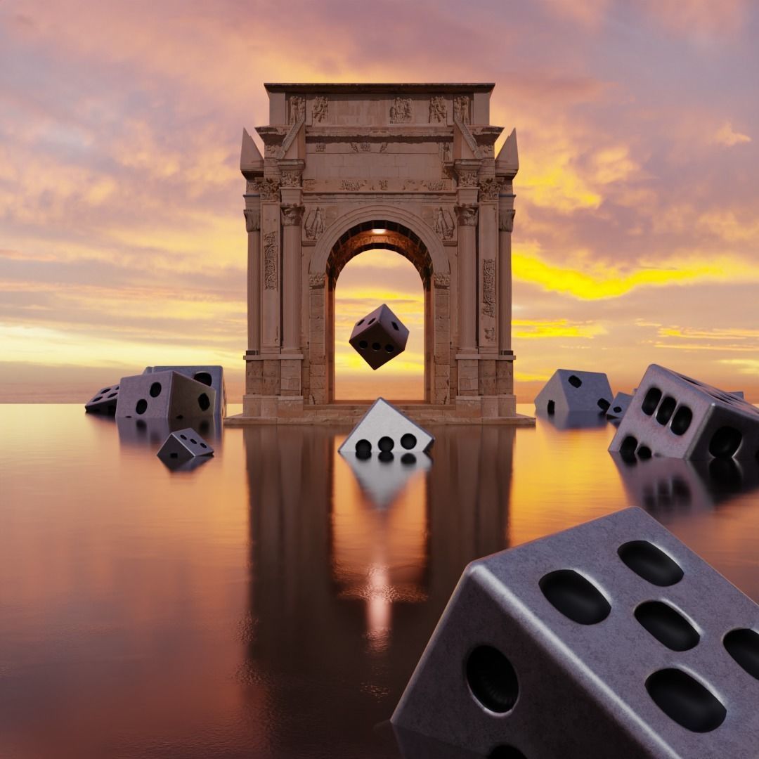 old roman arc free 3D model | CGTrader